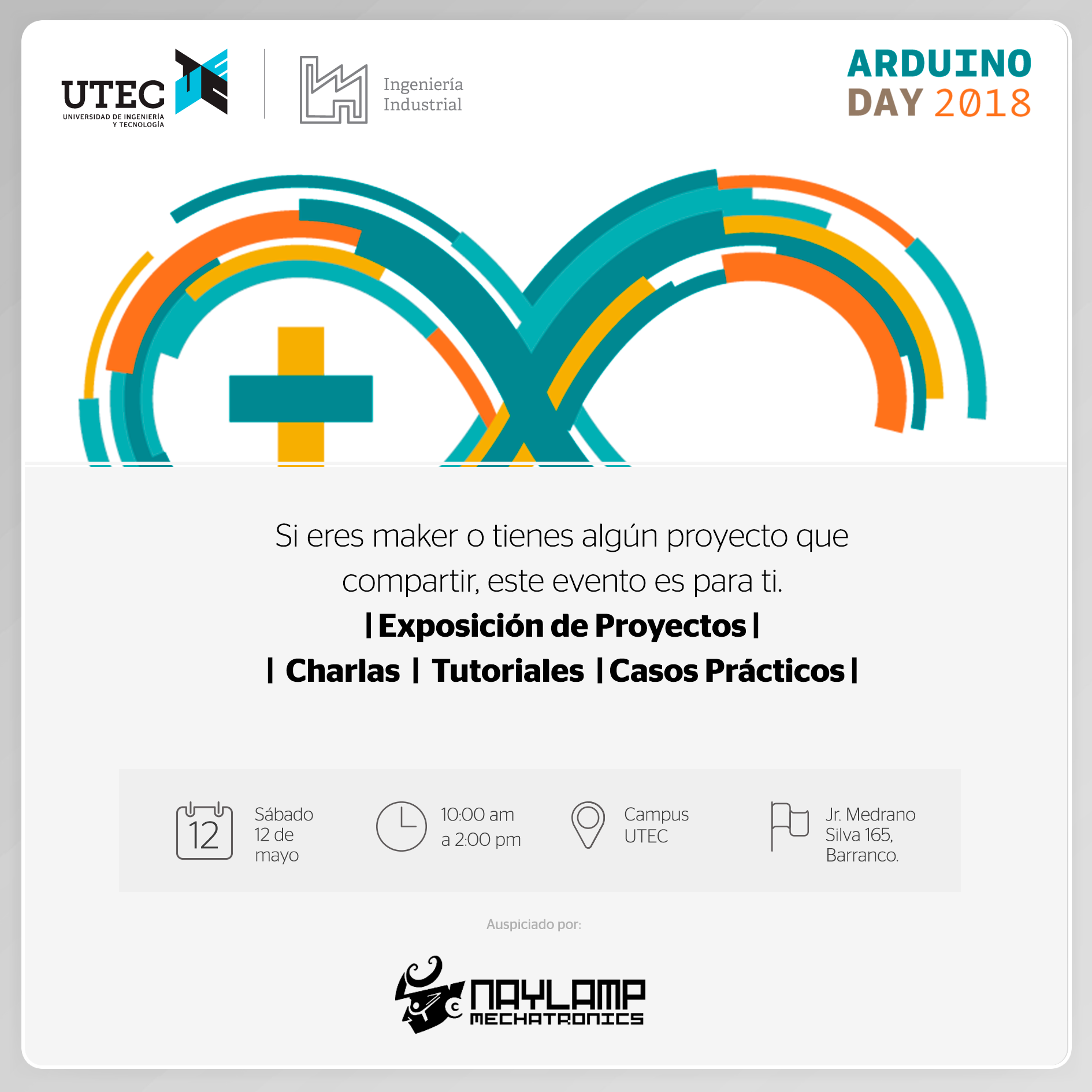 Arduino Day 2018 en UTEC: ¡Participa! | Blog de Ingeniería Industrial ...